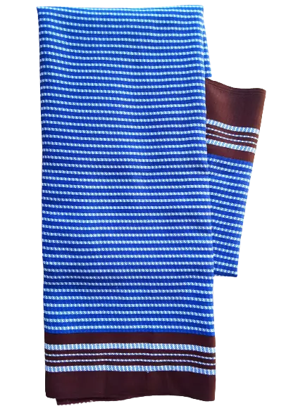 African Ancestral Cloth (Palo Blue) - Aksêptuhns